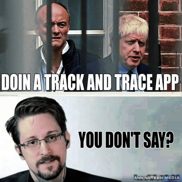 ‘Track and Trace’ is the new ‘Mass Surveillance’ [meme] – Ann Narkeh Media